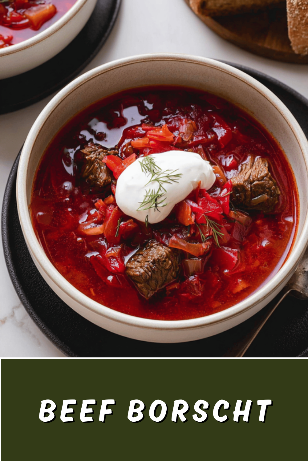 Beef Borscht Recipe With Meat For Rich Flavor