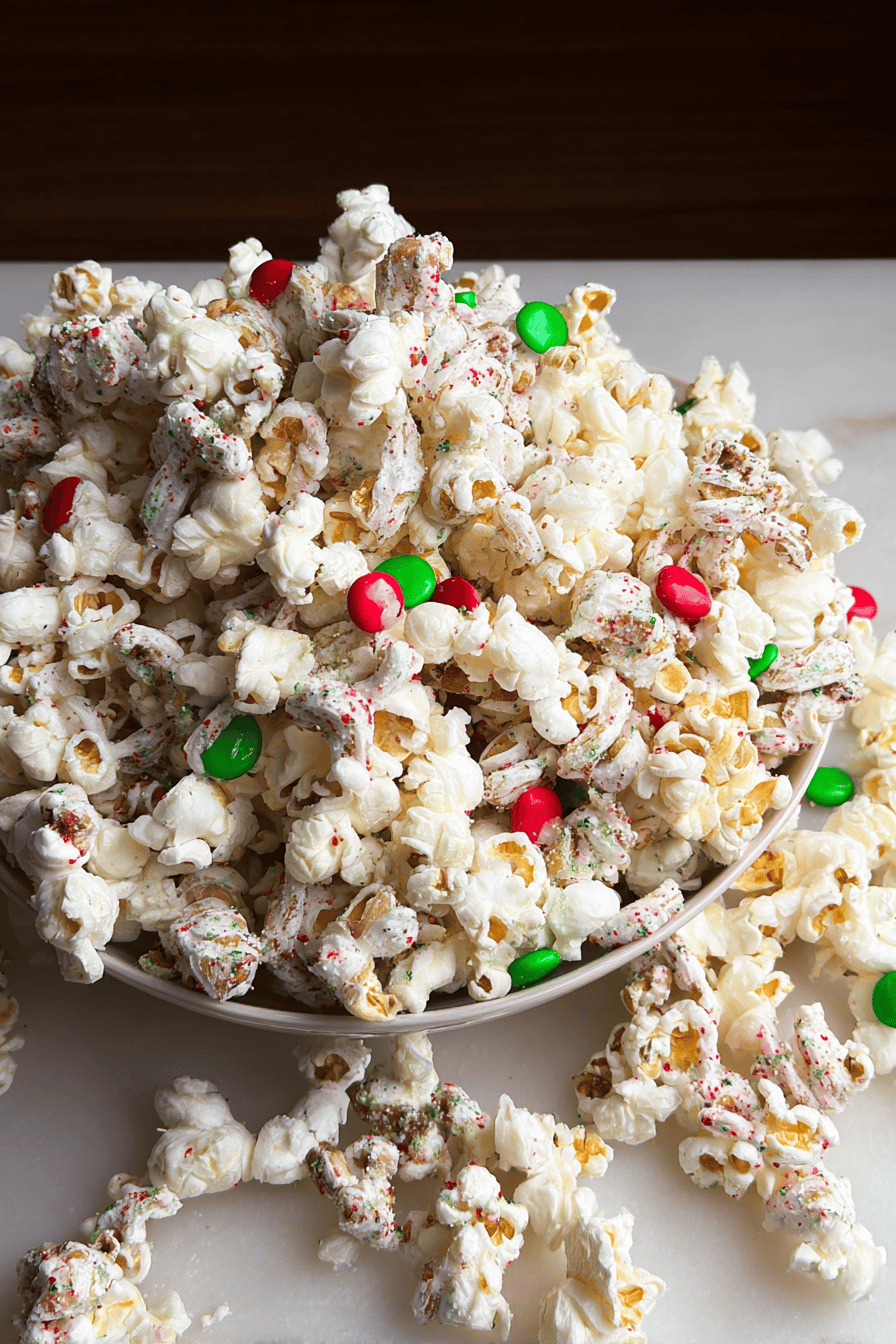 Christmas Crunch Funfetti Popcorn Recipe For Holiday Treats