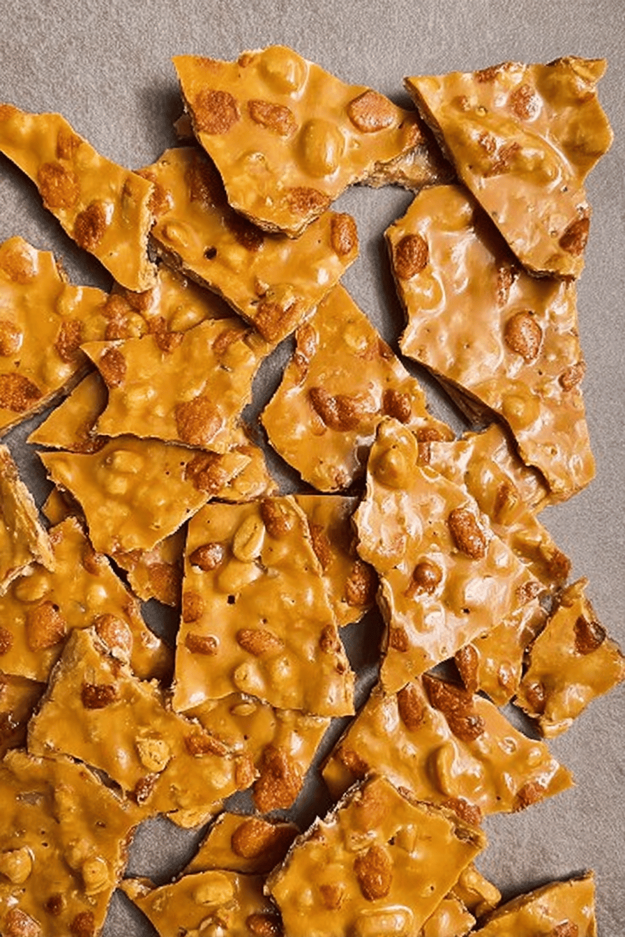 Microwave Peanut Brittle Recipe For Crispy Sweet Snack