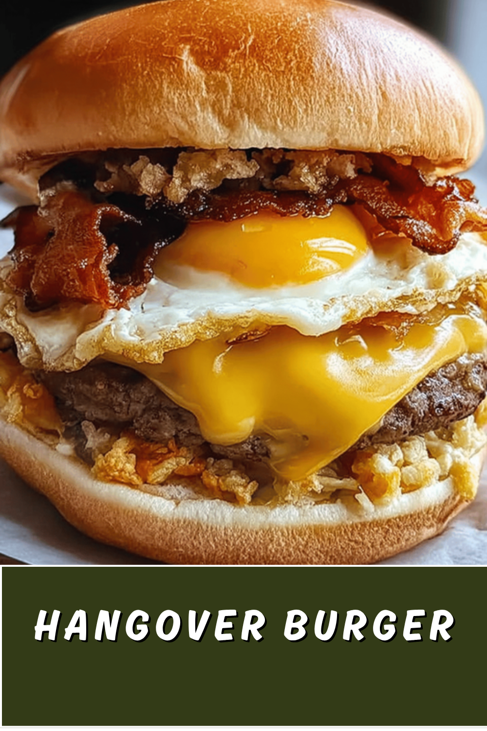 Hangover Burger Recipe For A Hearty Morning Boost