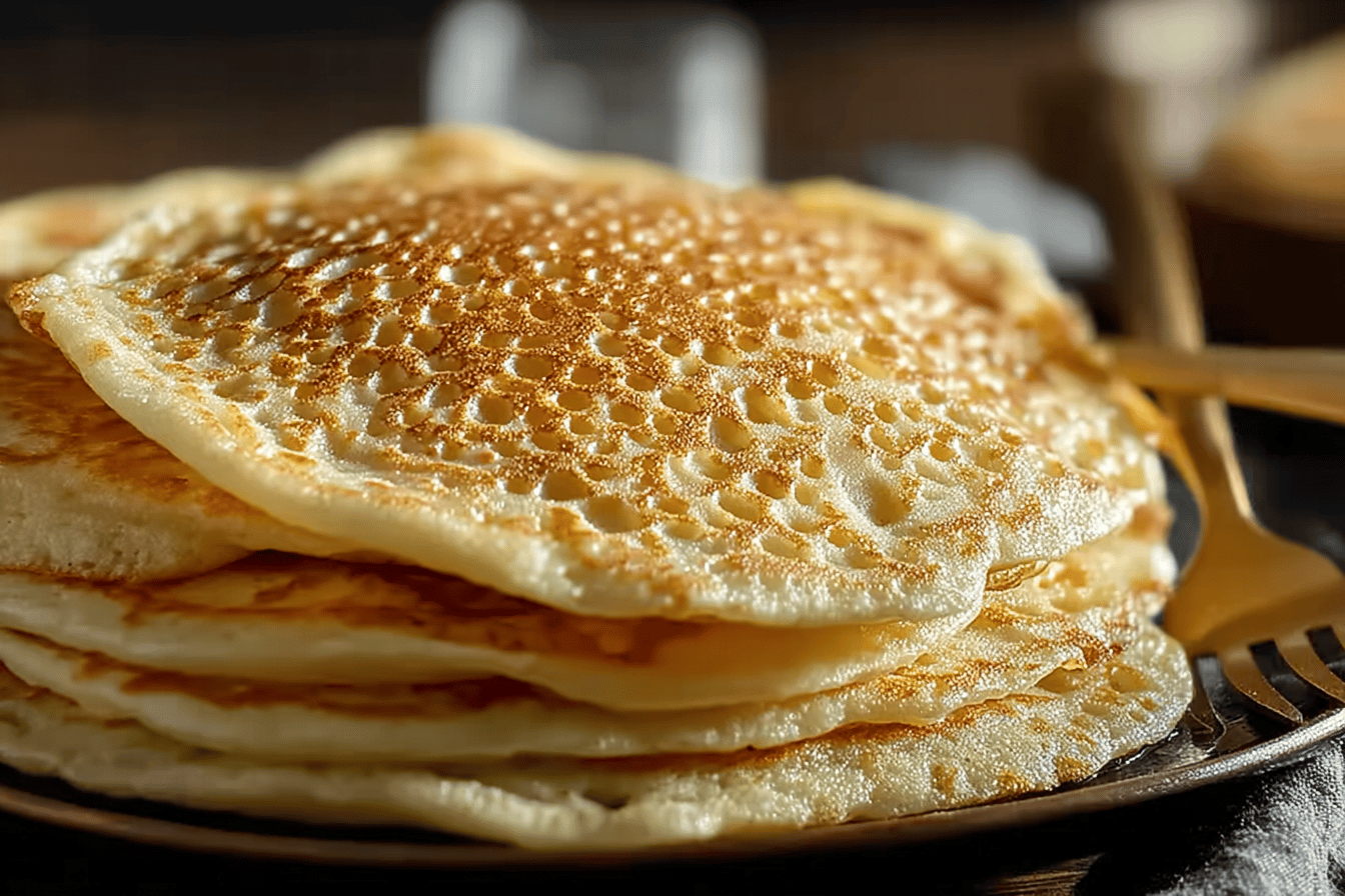 Moroccan Baghrir Pancakes Recipe For Soft Honeycomb Crepes