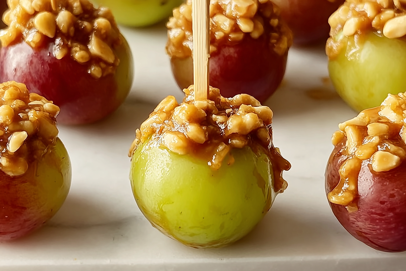 Caramel Apple Grapes Recipes For Sweet Fruity Snacks